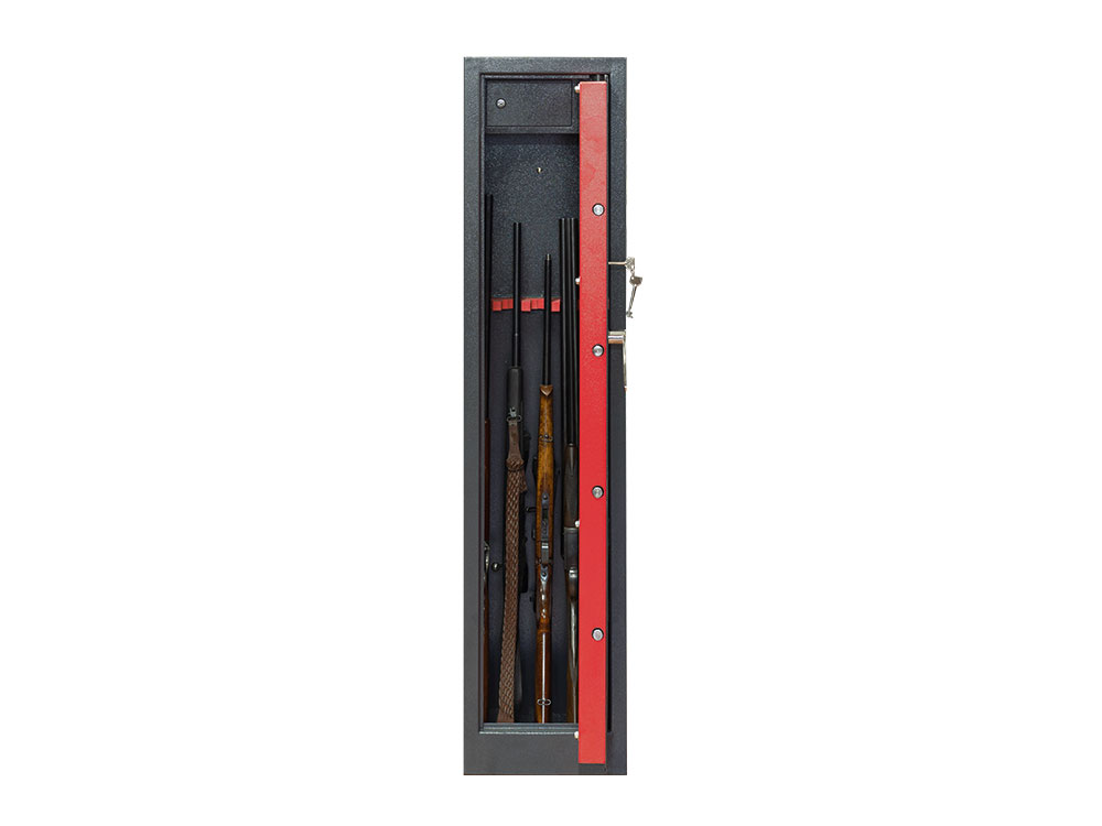 Pioneer Gun Cabinet – 5 Gun Key Locking