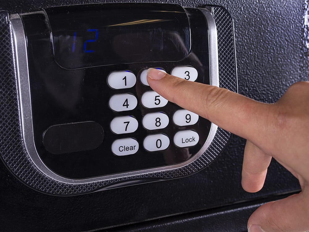 Primo Hotel Safe | LCD Display | Easy to use Lock - Burton Safes